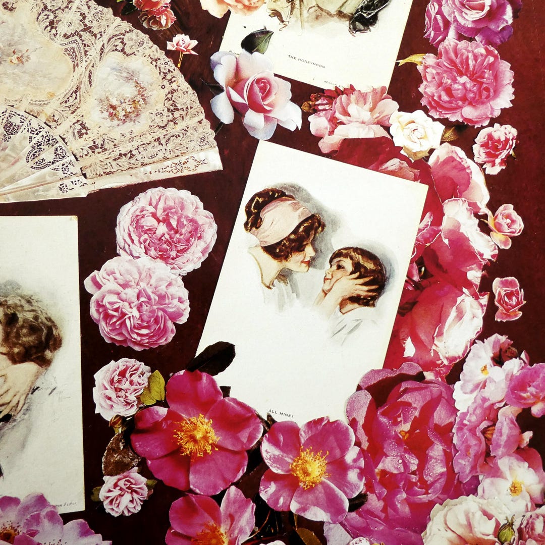 Vintage Decoupage Paper, Vintage Crafting Paper Sheet - Etsy