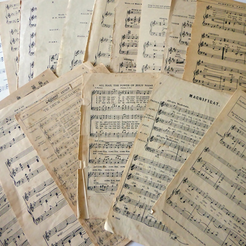 Vintage Sheet Music - Etsy