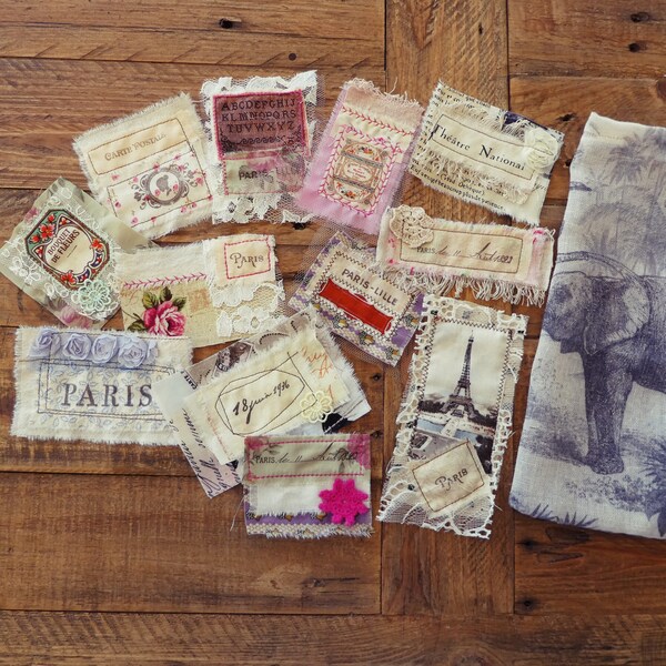 French Themed Fabric - Etsy