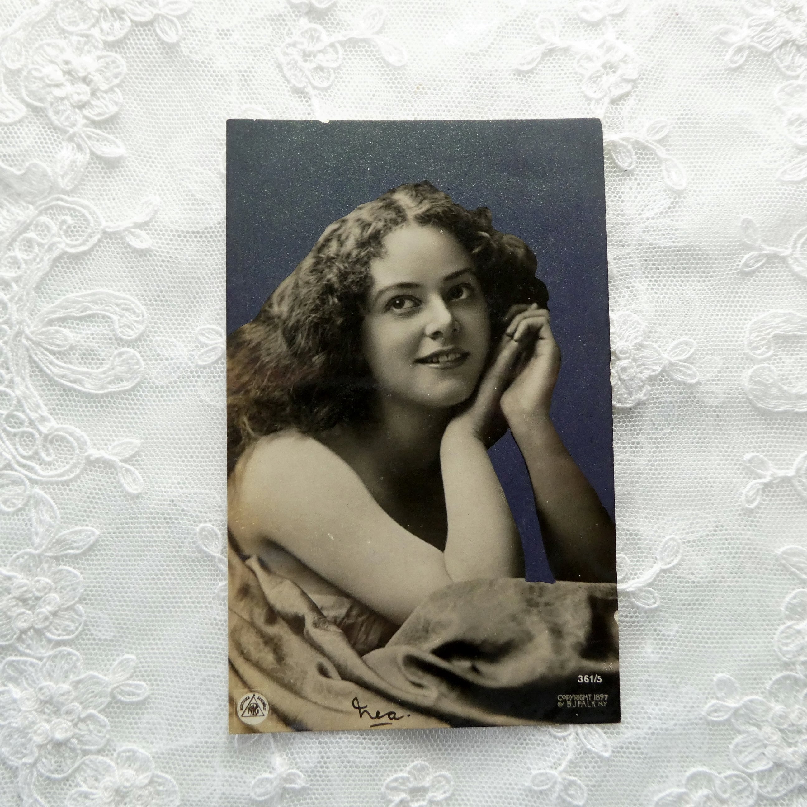 Antique Photograph of Lady Sepia Photo 1897 - Etsy Australia