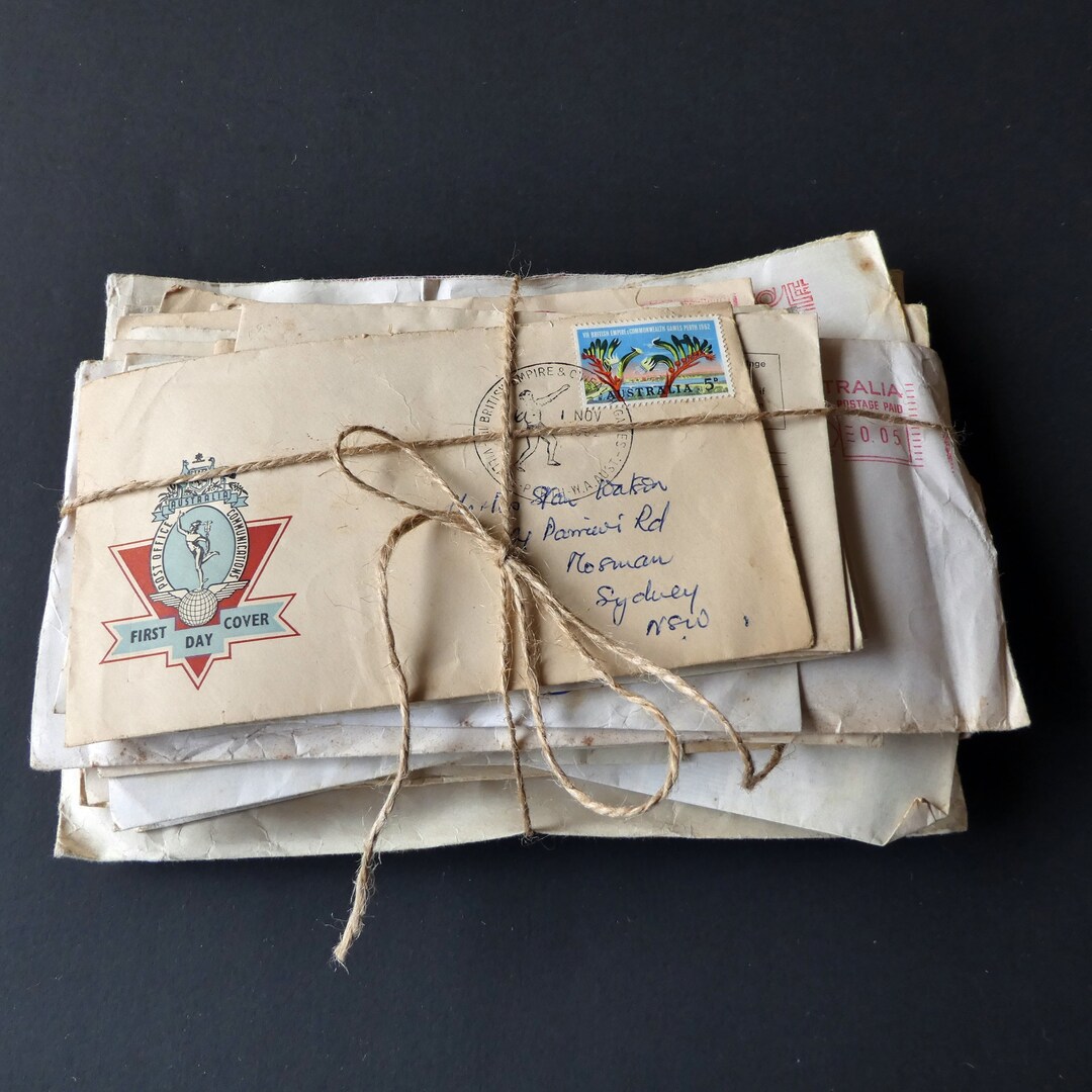 Bundle of 30 Grungy Envelopes, Vintage Envelopes for Journals - Etsy