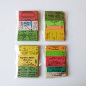 20 Vintage NSW Rail Tickets, Australian Tickets - Etsy Australia