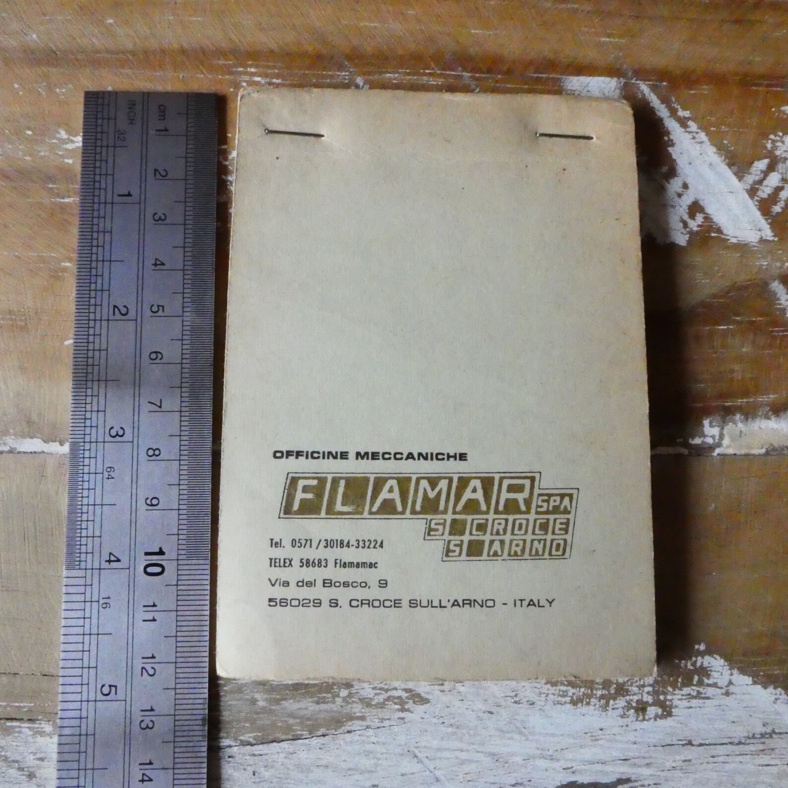 Vintage Italian Sample Embossed Paper Notepad Vintage | Etsy Australia