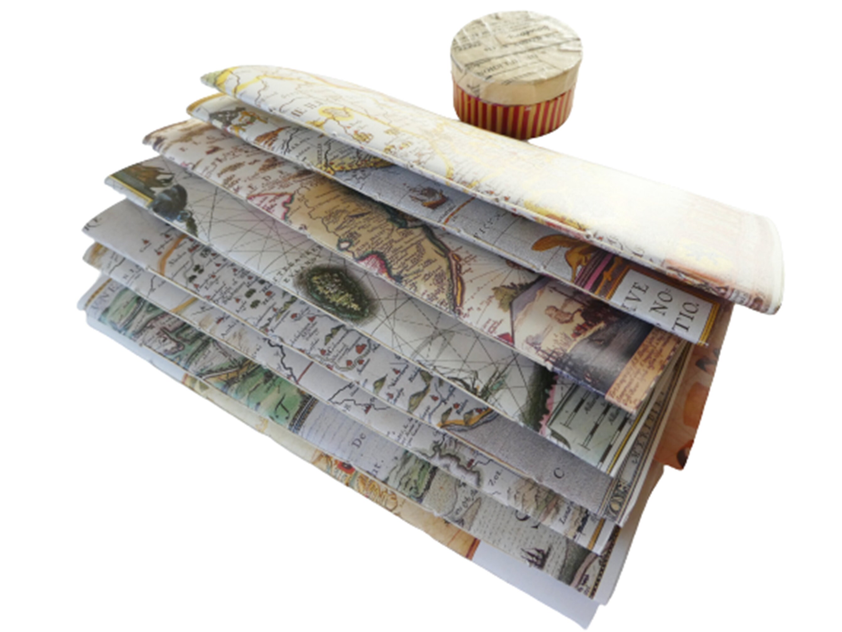 Maps Recycled Paper Traveller's Notebook Insert/refill, 100% Vintage ...