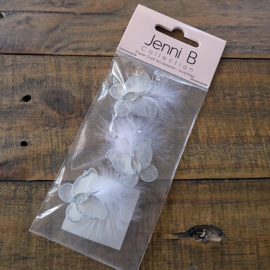 Jenni B Collection Butterfly Stickers, Pack of Three - Etsy