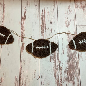 Football Garland Crochet *pattern ONLY - Etsy