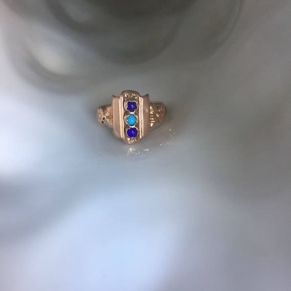 Antique Bourbon Ring - Etsy