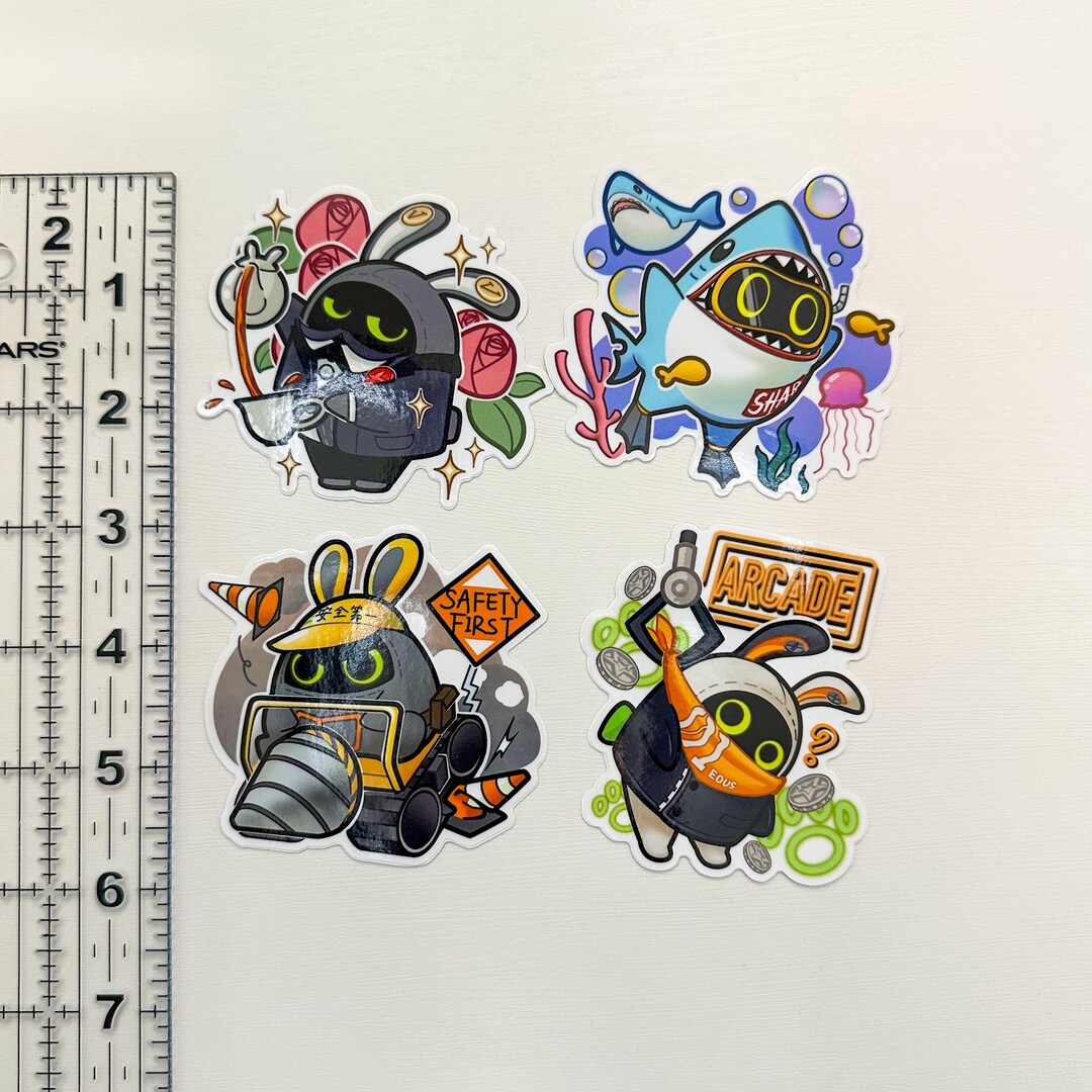 Zenless Zone Zero Bangboo Stickers - Etsy