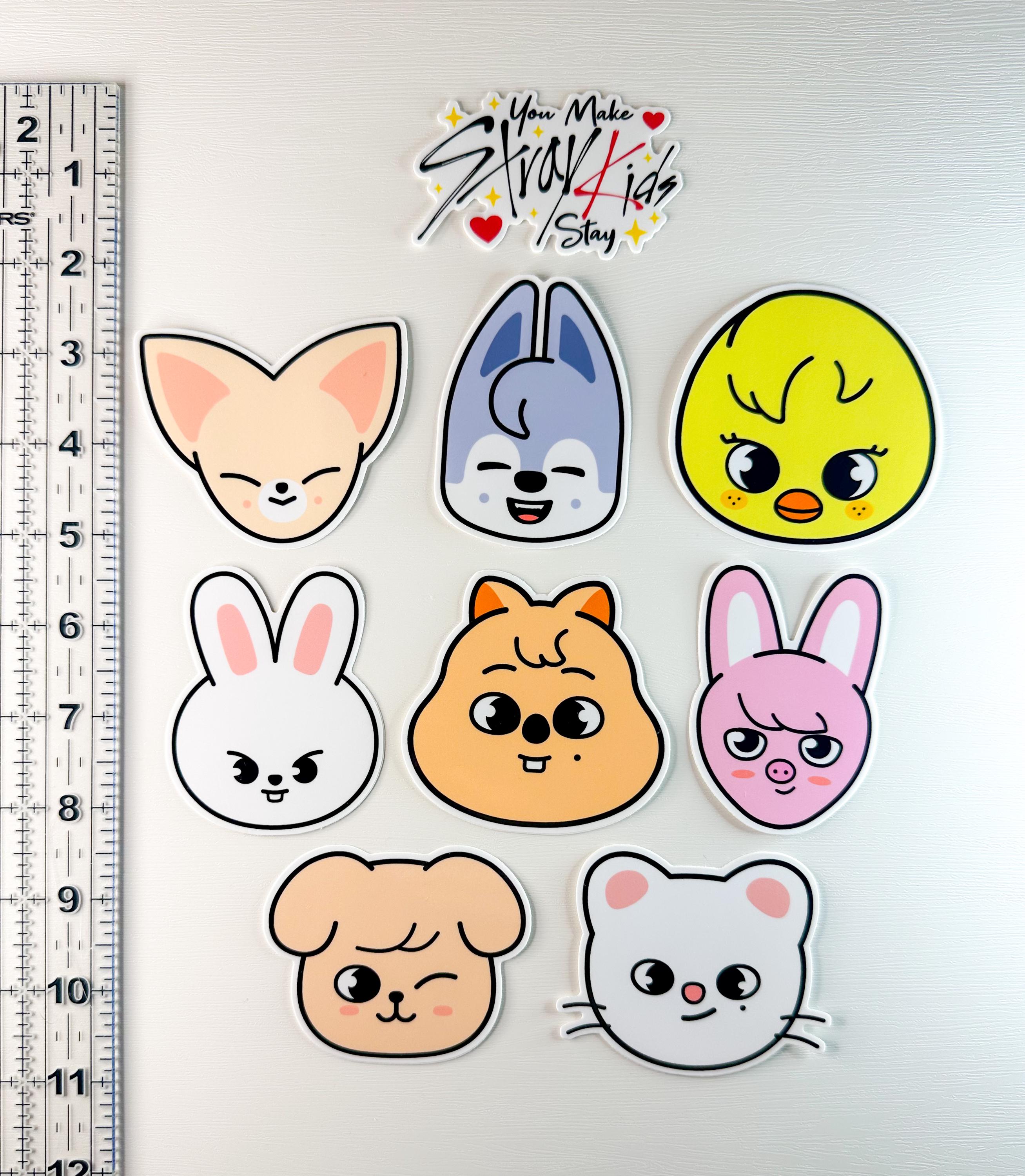 Stray Kids Skzoo Glossy Vinyl Stickers. SKZ Kpop - Etsy