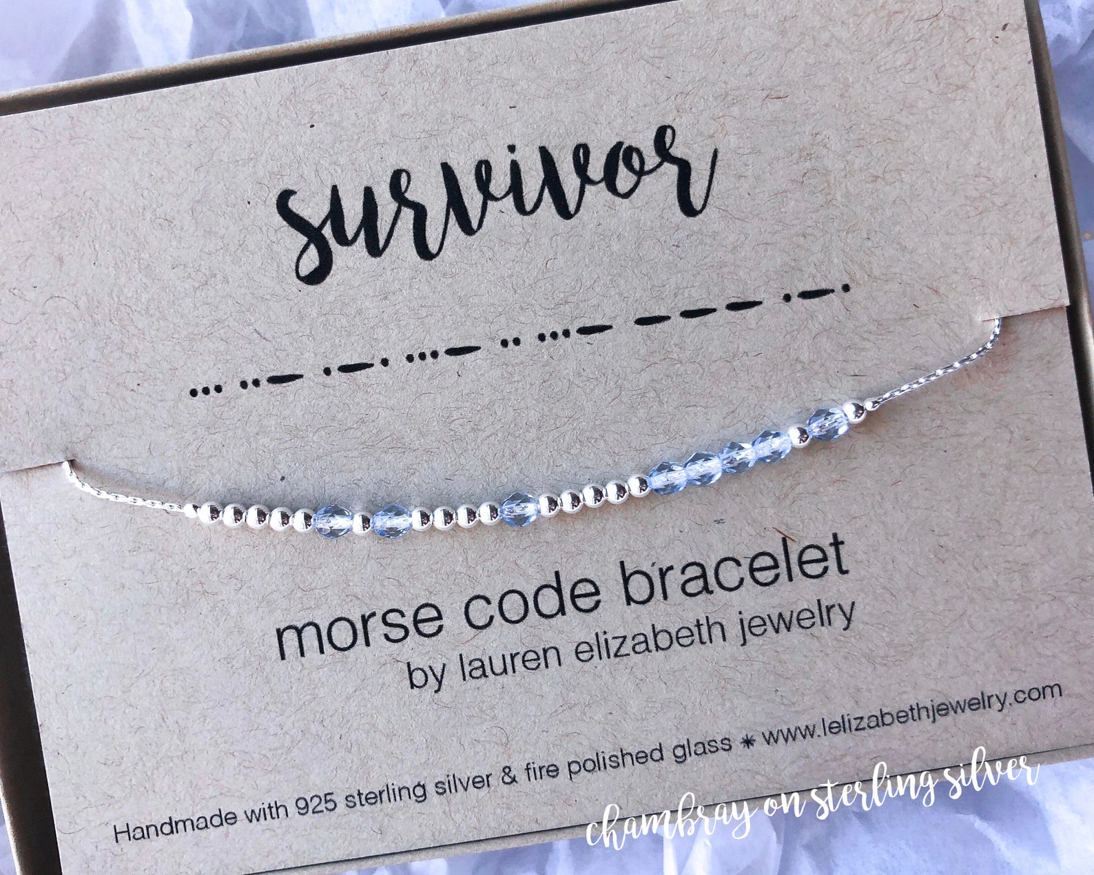 Custom Morse Code Bracelet Birthday Gift for Best Friend | Etsy