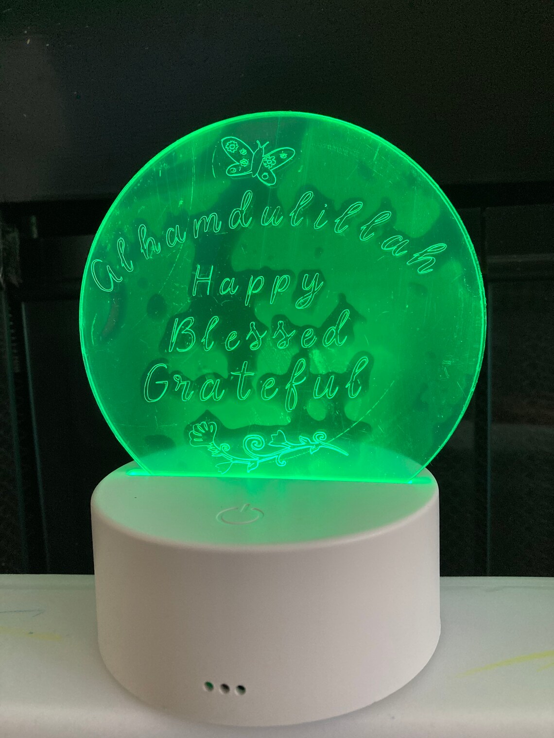 Engraved Designs for Led Night Lights. QR Code Optional. - Etsy
