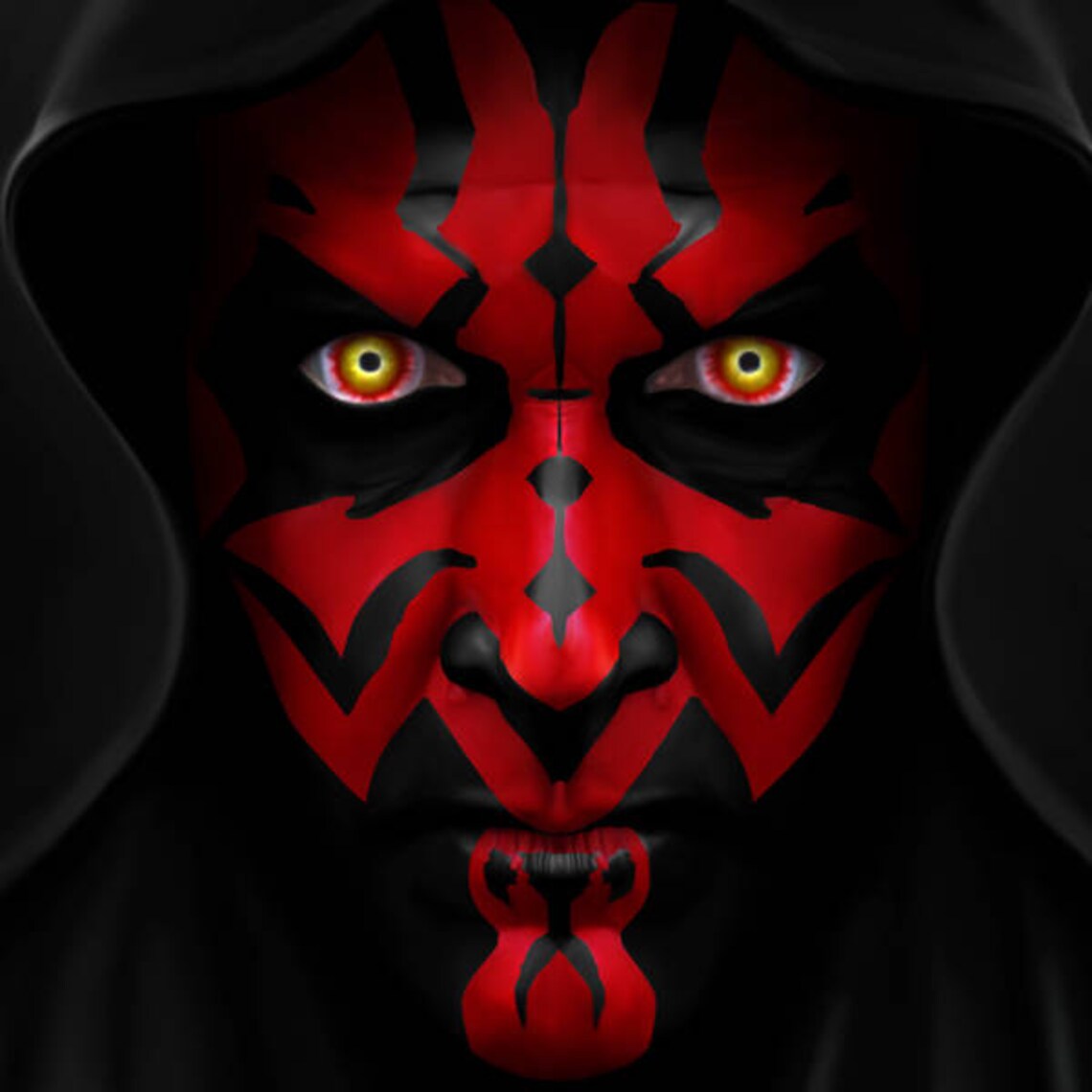 FREE SHIPPING Darth Maul the Phantom Menace Poster Photo - Etsy