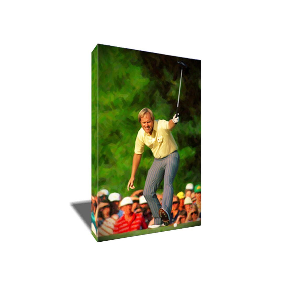 FREE SHIPPING Golf Legend Jack Nicklaus Poster Photo Painting Artwork ...