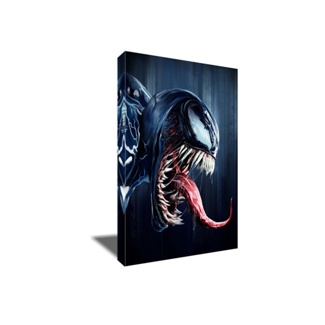 FREE SHIPPING Tom Hardy VENOM Poster Photo Painting Artwork on Canvas ...
