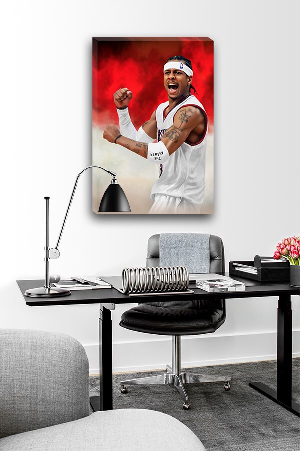 FREE SHIPPING Allen Iverson Only the Strong Survive Poster Photo ...