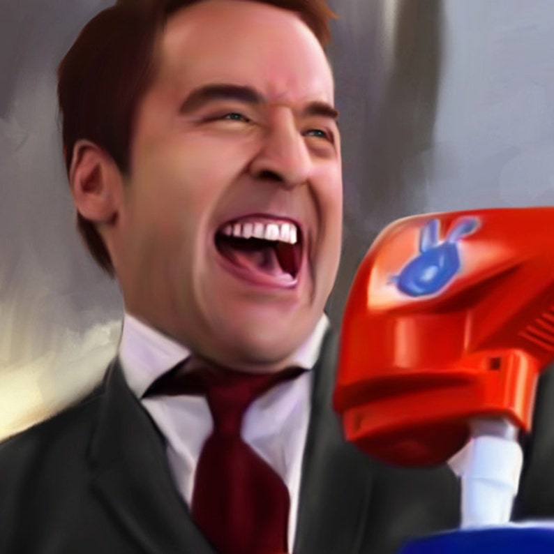 FREE SHIPPING Ari Gold Paintball Gun You FIRED Photo Painting - Etsy