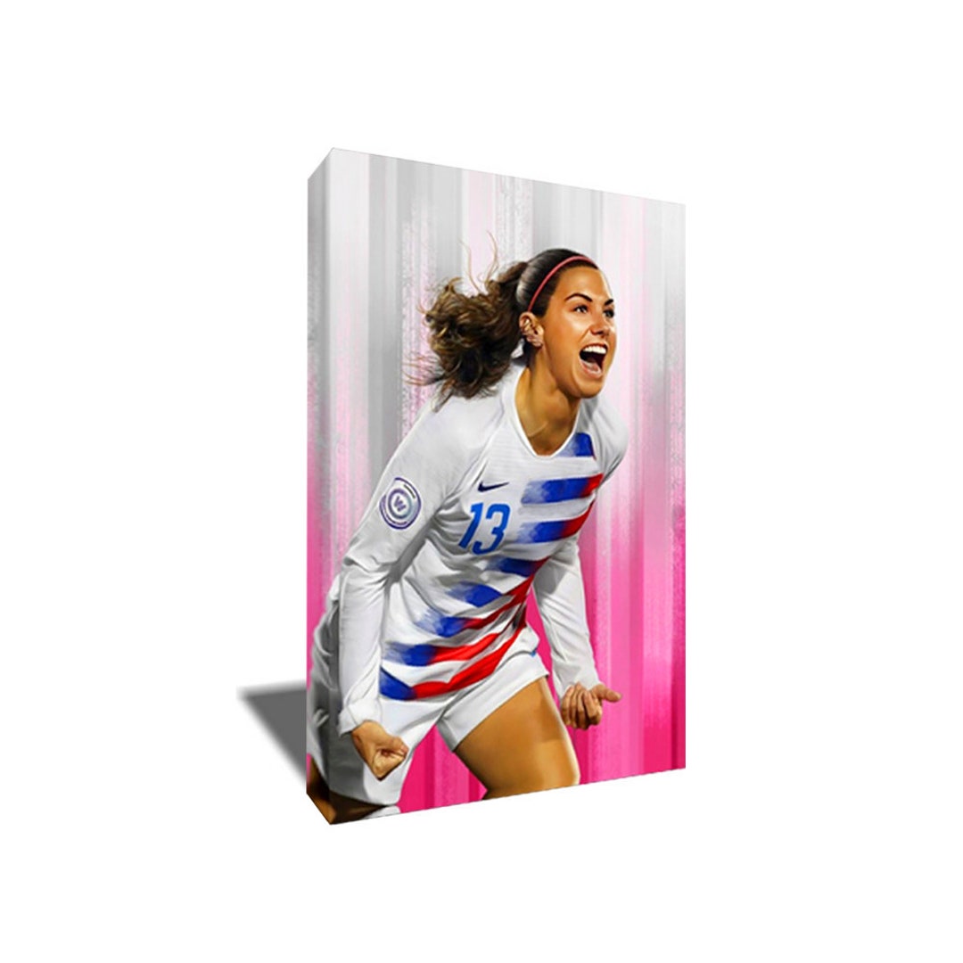 FREE SHIPPING Alex Morgan Poster Photo Painting Artwork on Canvas Wall ...