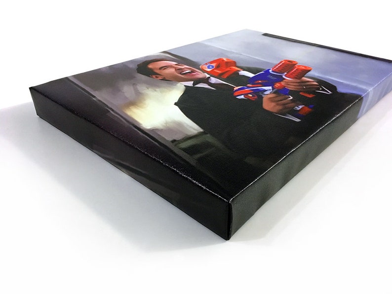 FREE SHIPPING Ari Gold Paintball Gun You FIRED Photo Painting - Etsy