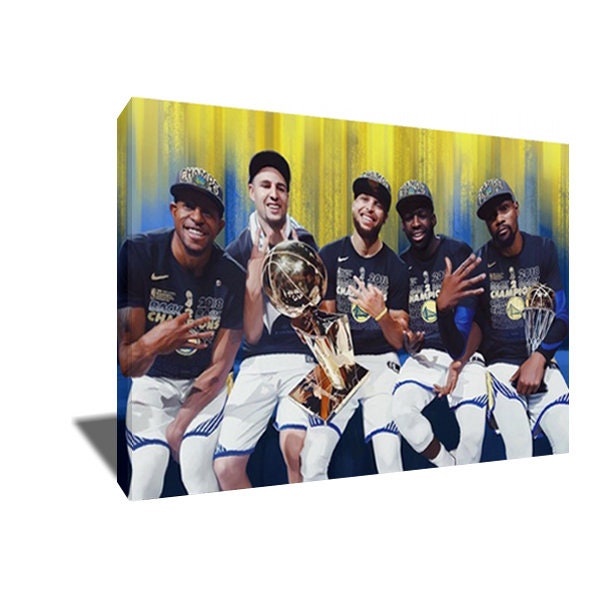 FREE SHIPPING Golden State Warriors Hamptons 5 Photo Painting - Etsy