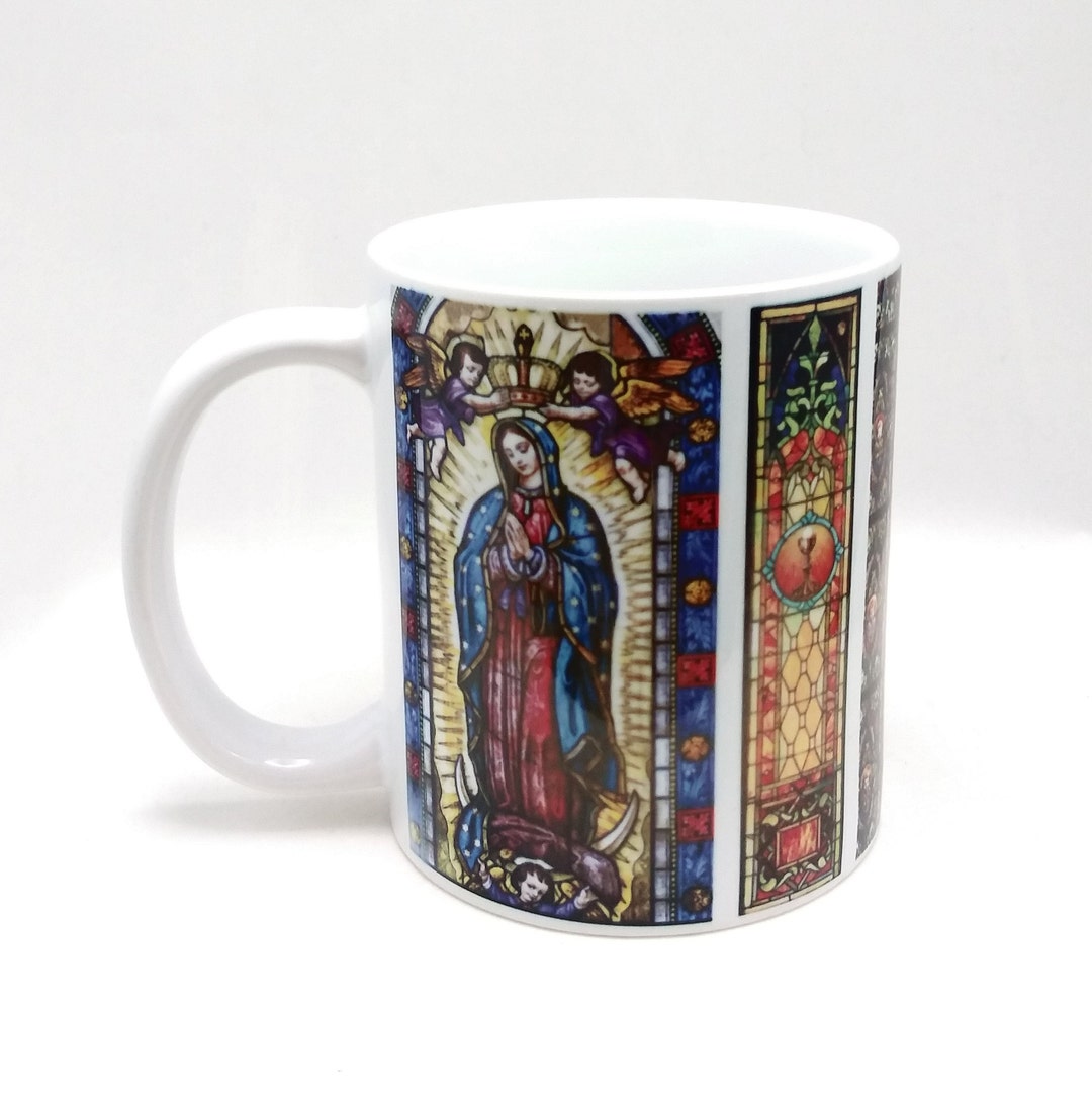 Virgin-stained Glass Windows Mug - Etsy