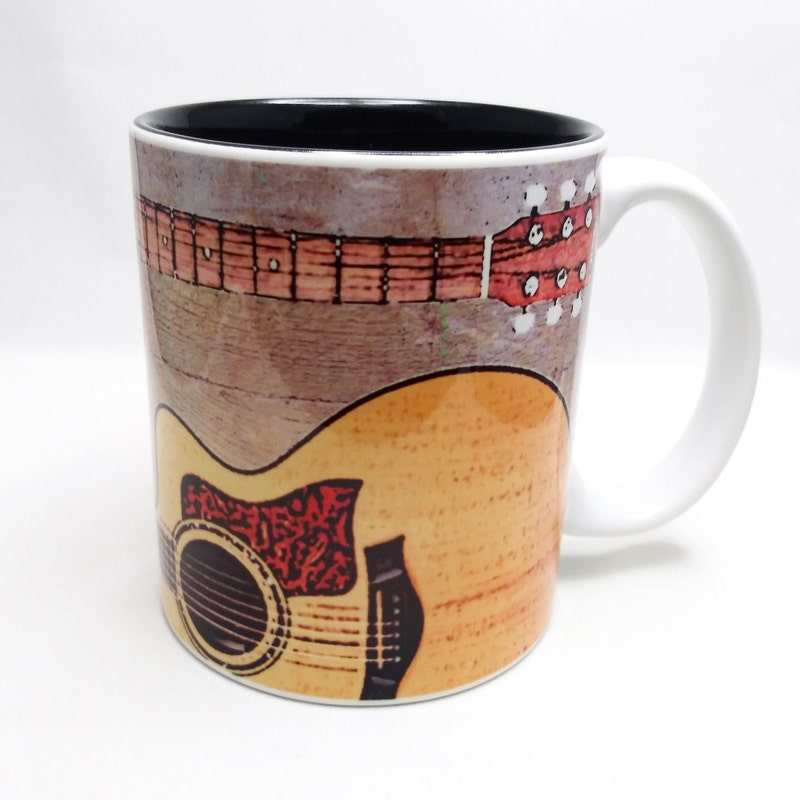 Guitar Mug - Etsy