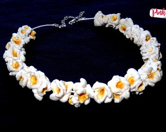 Popcorn Necklace - Etsy