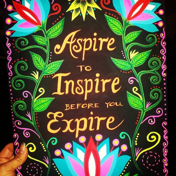 Aspire to Inspire - Etsy