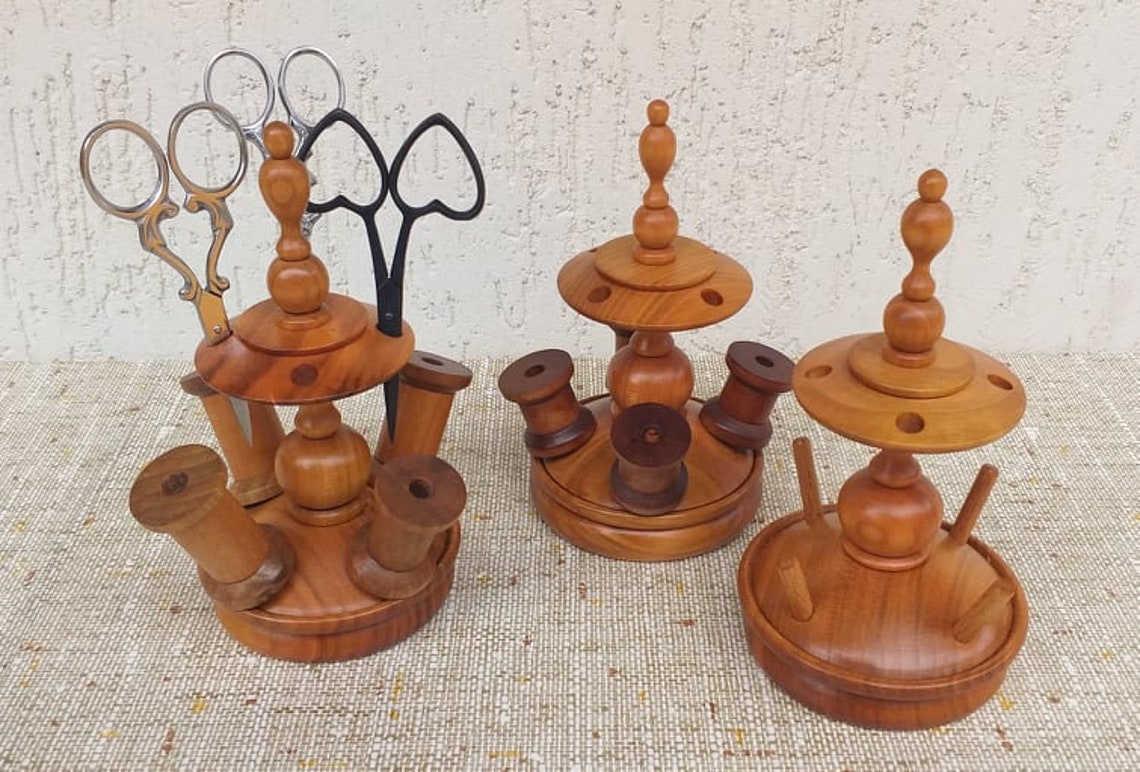 Small Scissor and Threads Keeper - Etsy