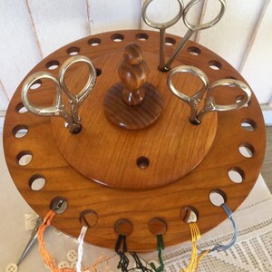 Wood Threads and Scissor Keeper/holder - Etsy