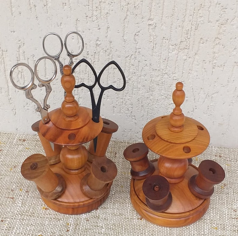 Small Scissor and Threads Keeper - Etsy