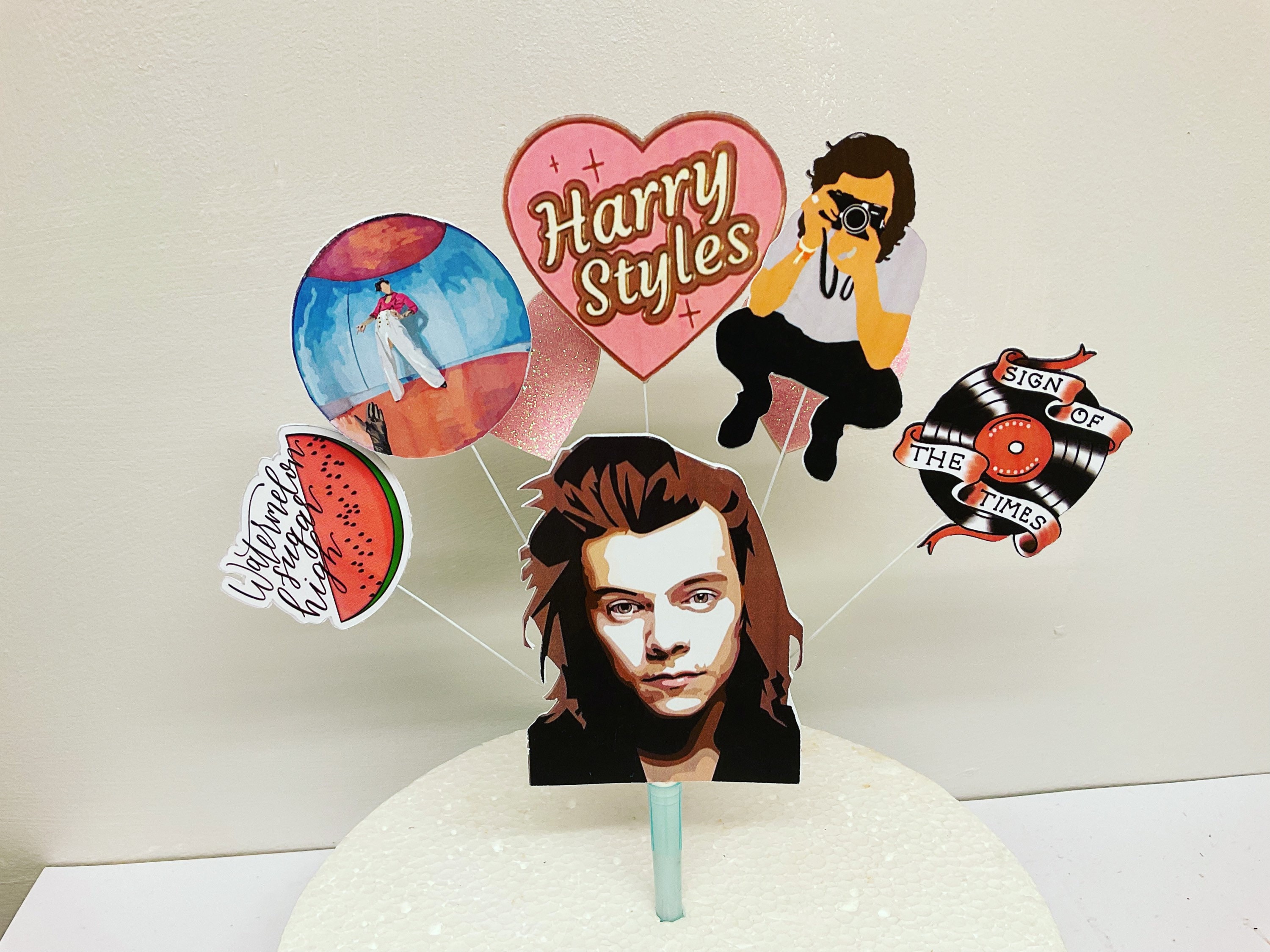 Harry Styles Cake Topper - Etsy