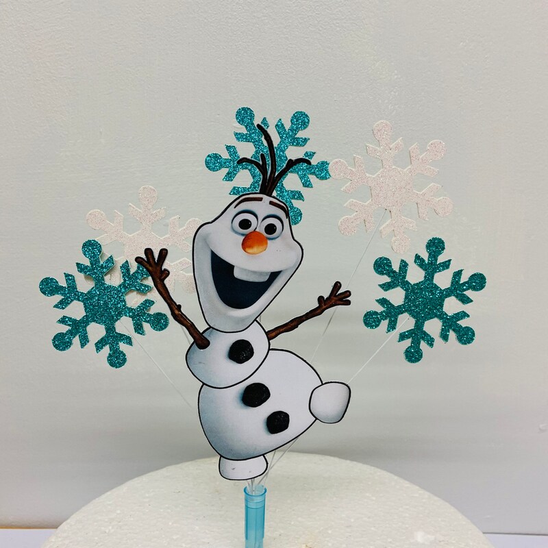 Olaf Cake Topper - Etsy