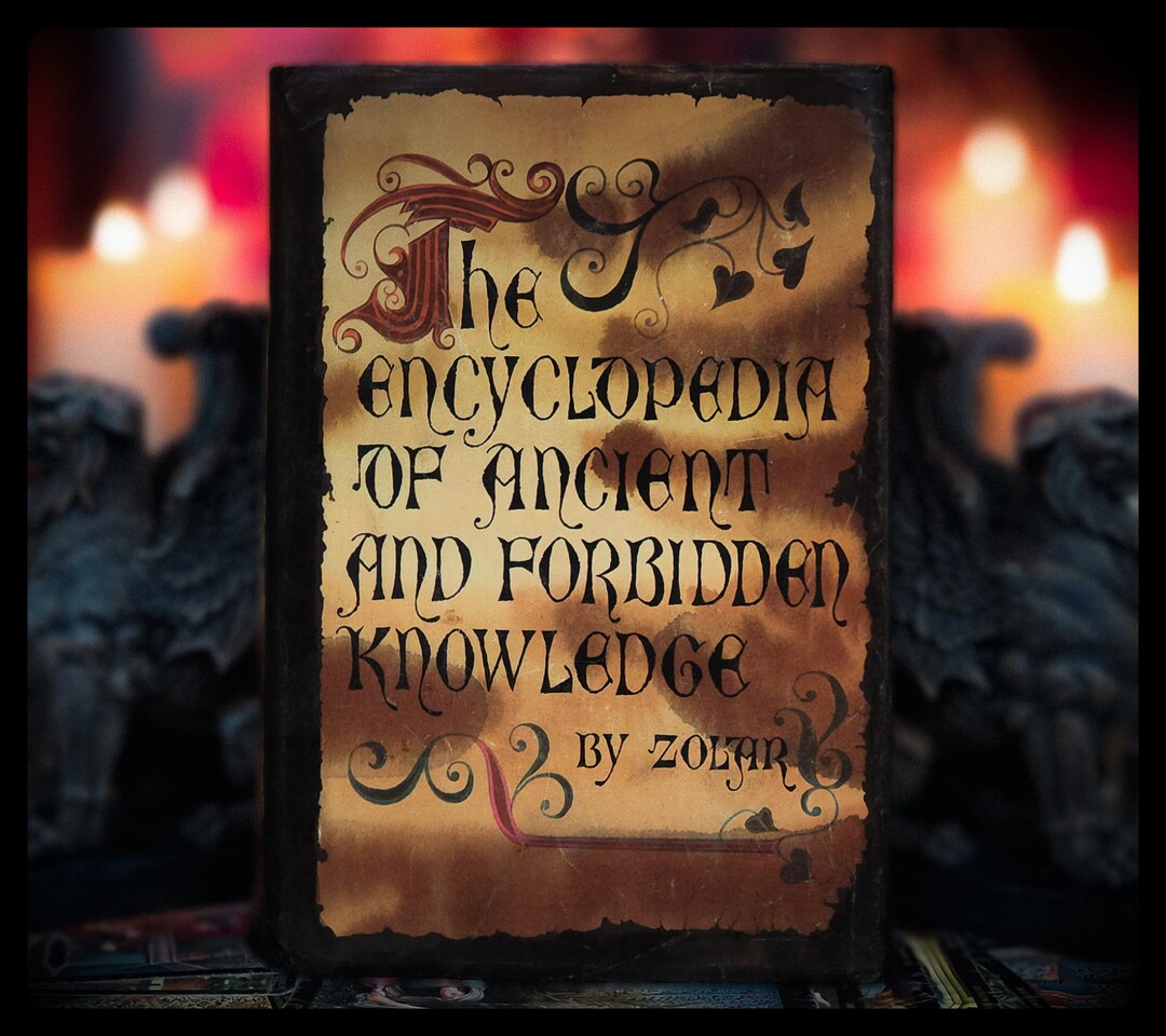 FORBIDDEN KNOWLEDGE Occult Book (rare Enlarged) Magic the Astral World ...
