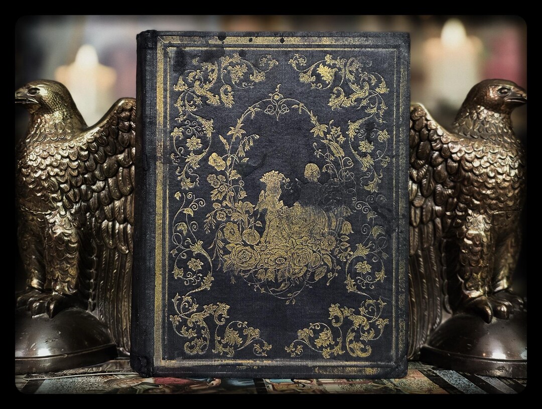 1852 FAIRY LEGEND BOOK Occult Magic Mythology Witchcraft Sorcery Spells ...