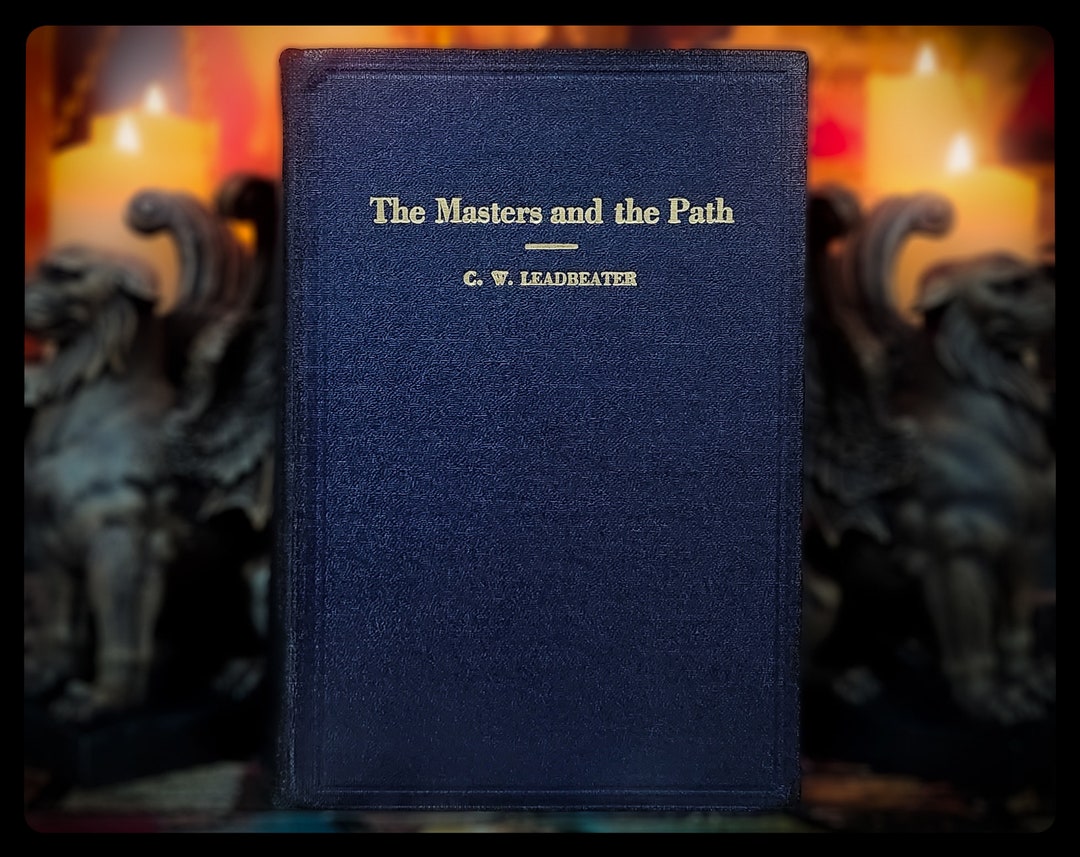 1937 THE MASTERS Metaphysical Reincarnation Occult Book "very Rare ...