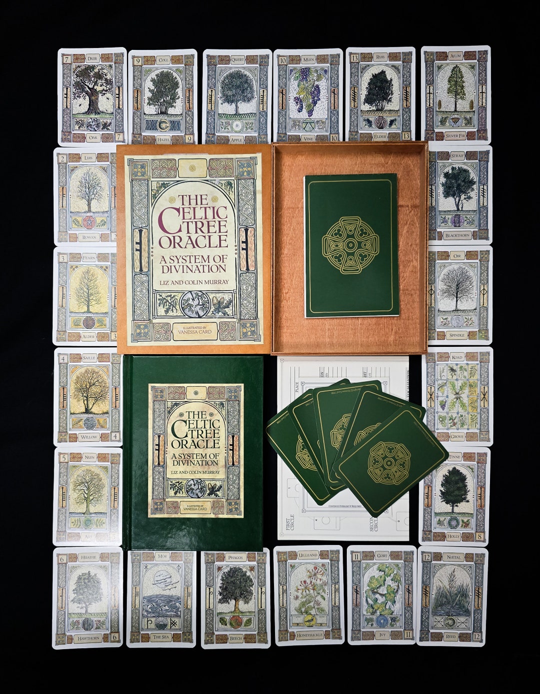 CELTIC DIVINATION Book Set Occult Magic Mythology the Druids Norse Odin ...