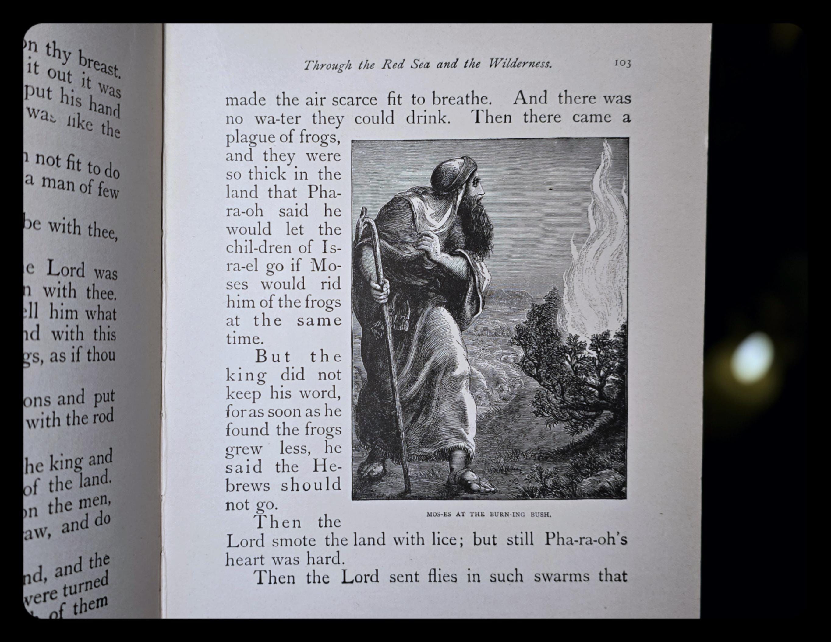 1899 SPIRITUAL BOOK Bible Old Testament Metaphysical Antique Vintage ...