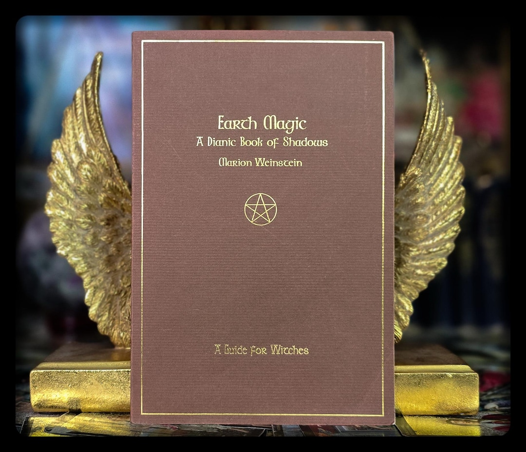 EARTH MAGIC Witchcraft Book of Shadows Occult Spells Divination Vintage ...