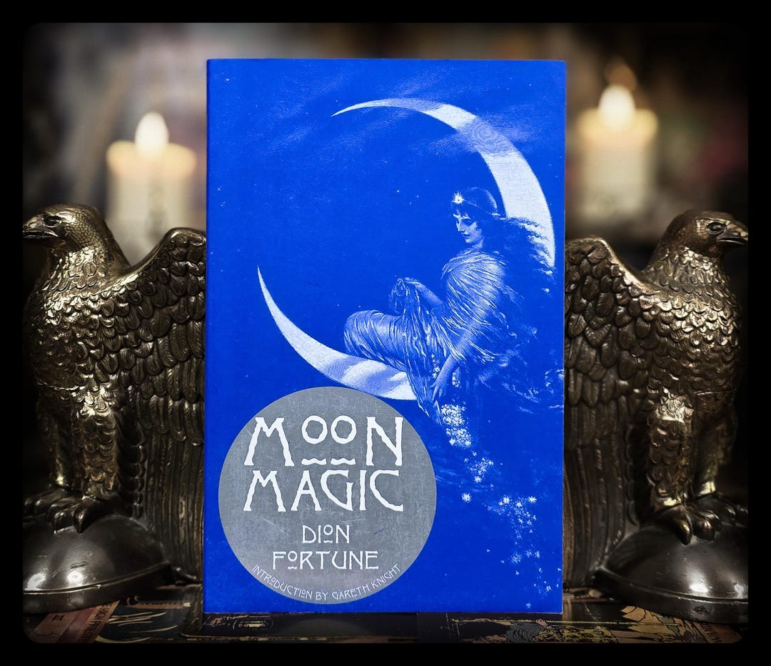 Moon Magic Occult Book, Dion Fortune, 1st Edition Paperback - Etsy