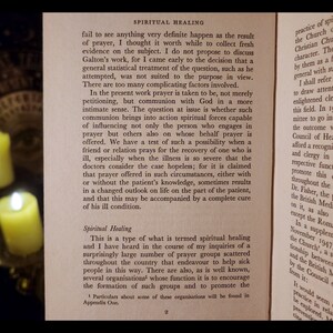 1955 SPIRITUAL HEALING Metaphysical Book Spiritual Alchemy Book "1st ...