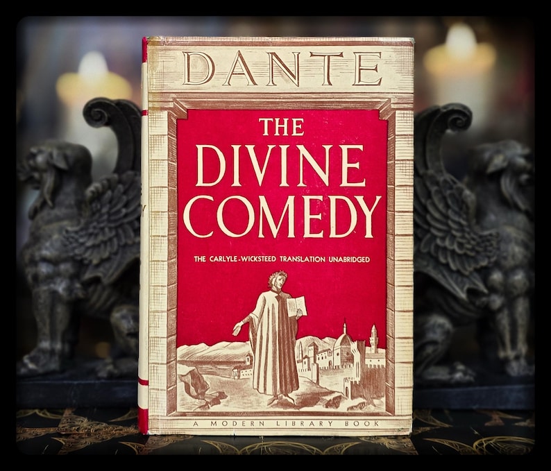 1950 Dante's Divine Comedy Book, Complete Edition - Etsy