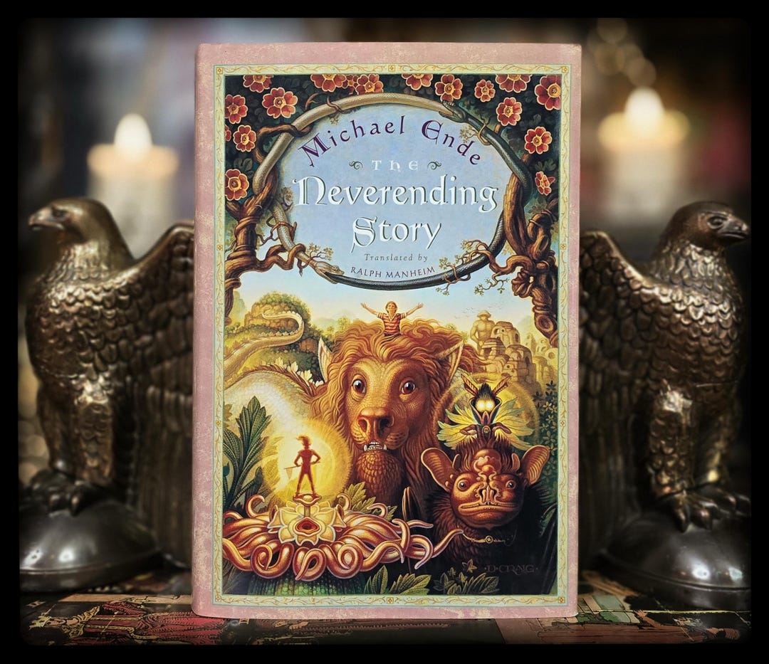 The Neverending Story 1st Edition Thus Hardcover Illustrated (rare ...