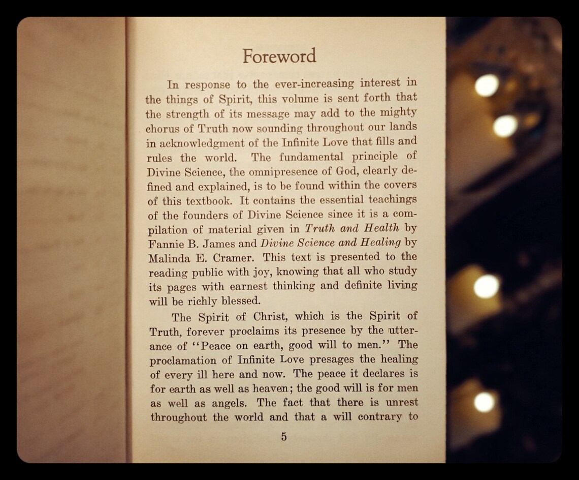 1957 Divine Science Mysticism Metaphysics "rare 1st Edition" Esoteric ...