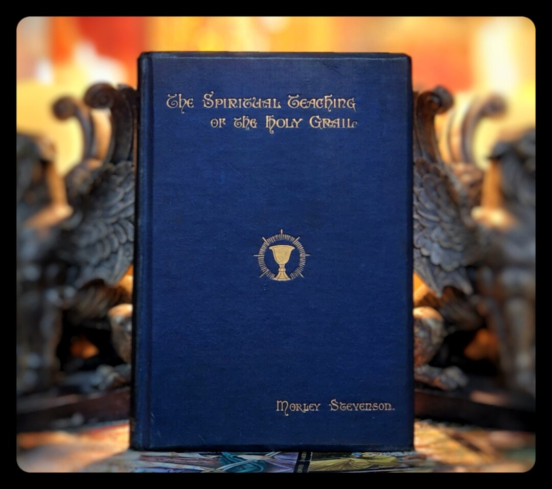 1903 THE HOLY GRAIL Spiritual Teachings Merlin Mythology Book Esoteric ...