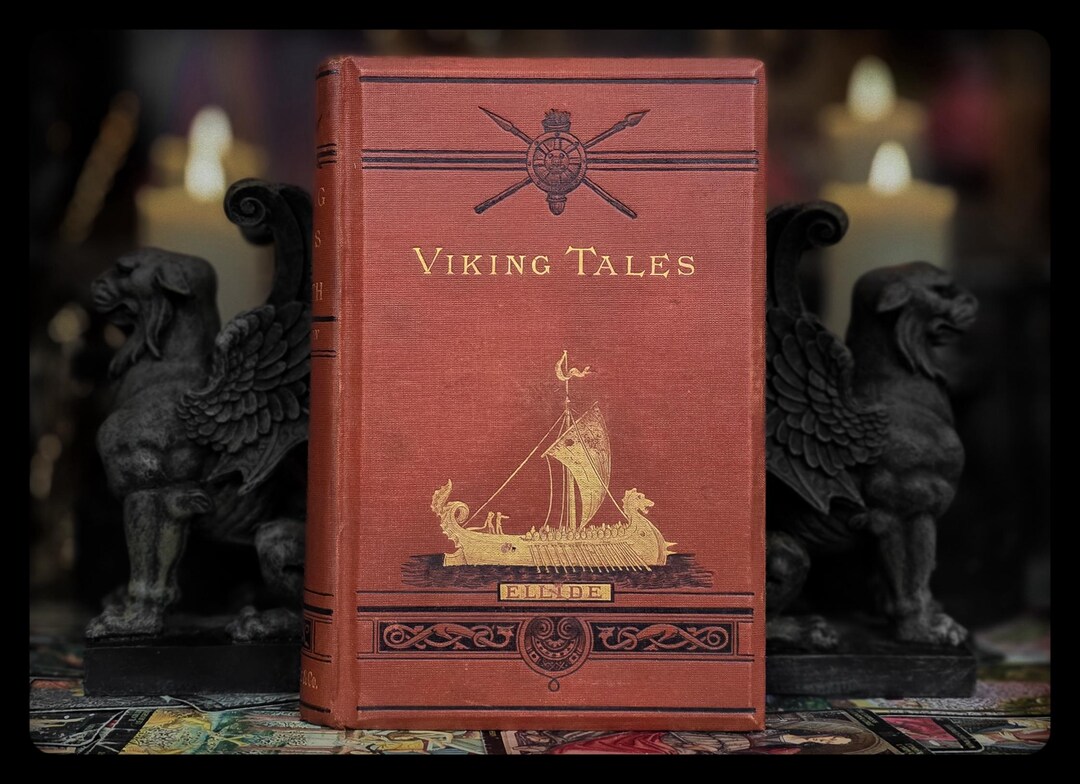 1877 VIKING Book Norse Mythology Odin Thor "very Rare" Norsemen Antique ...