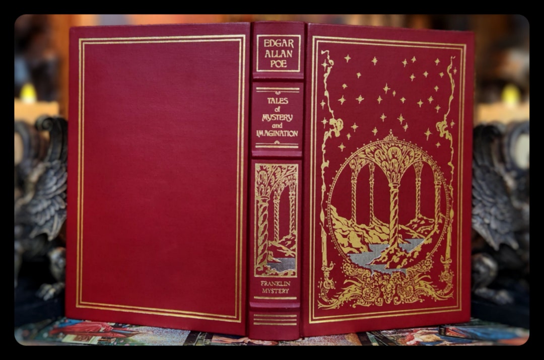 Edgar Allan Poe Book Tales of Mystery Hardcover Edgar Allen Poe Macabre ...