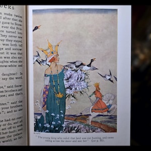 1921 Norwegian Fairy Tale Book Trolls Magic Witch Mythology Art Artwork ...