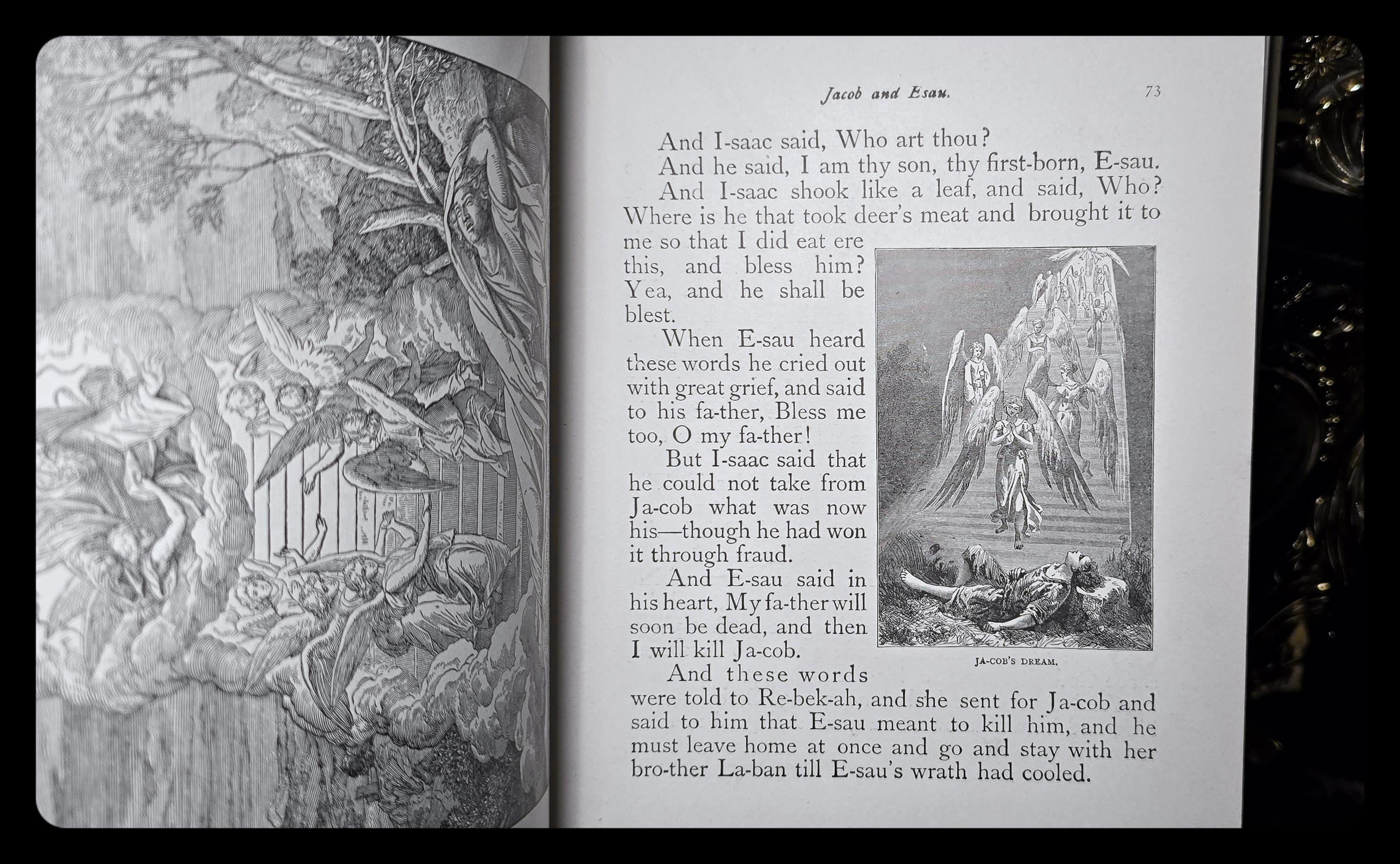 1899 SPIRITUAL BOOK Bible Old Testament Metaphysical Antique Vintage ...
