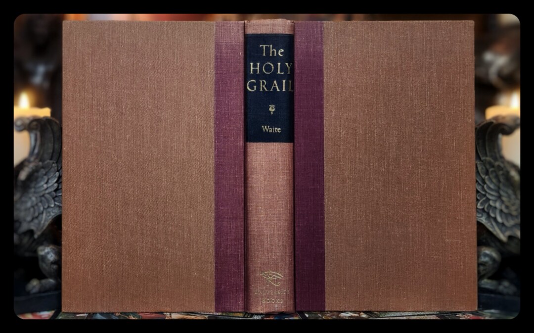 1961 THE HOLY GRAIL Knights Templars Freemasonry Spiritual Alchemy ...