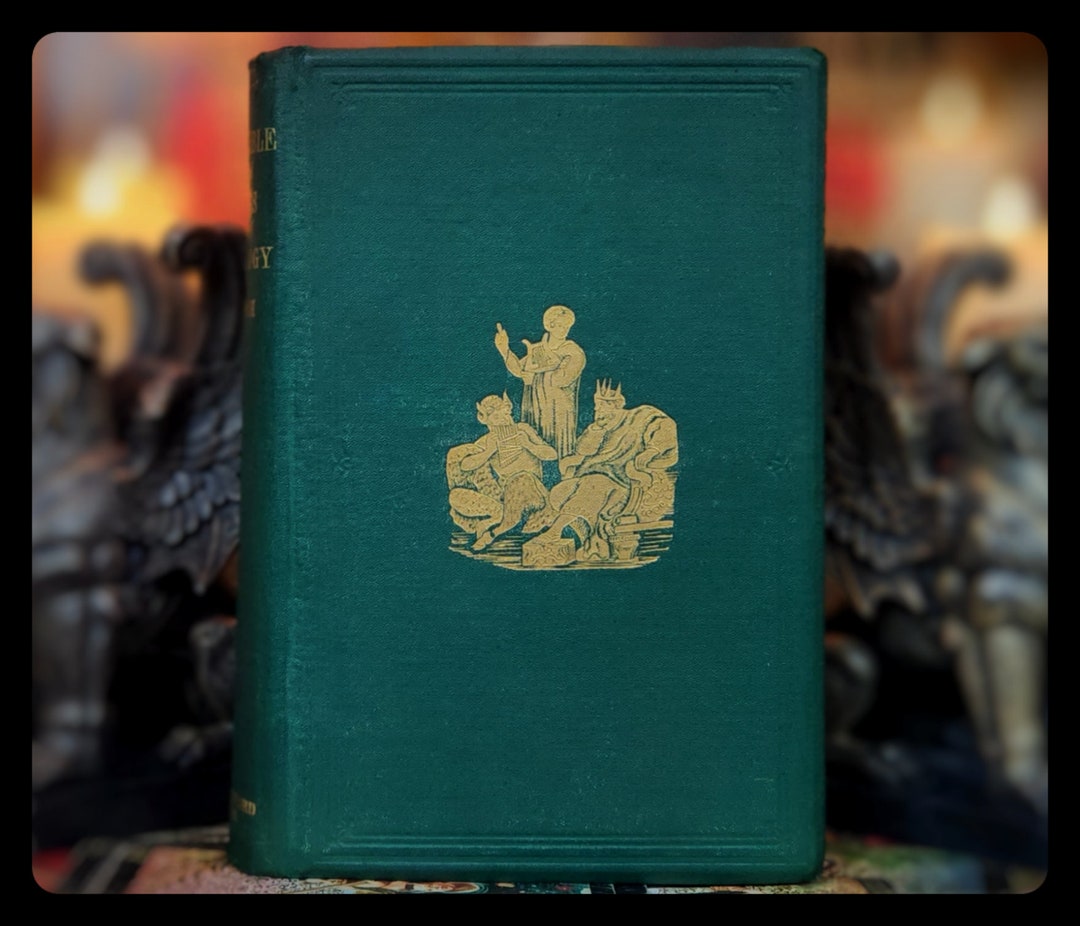 1855 MYTHOLOGY NORSE GREEK Age of Fable Odin Valhalla Druids - Etsy